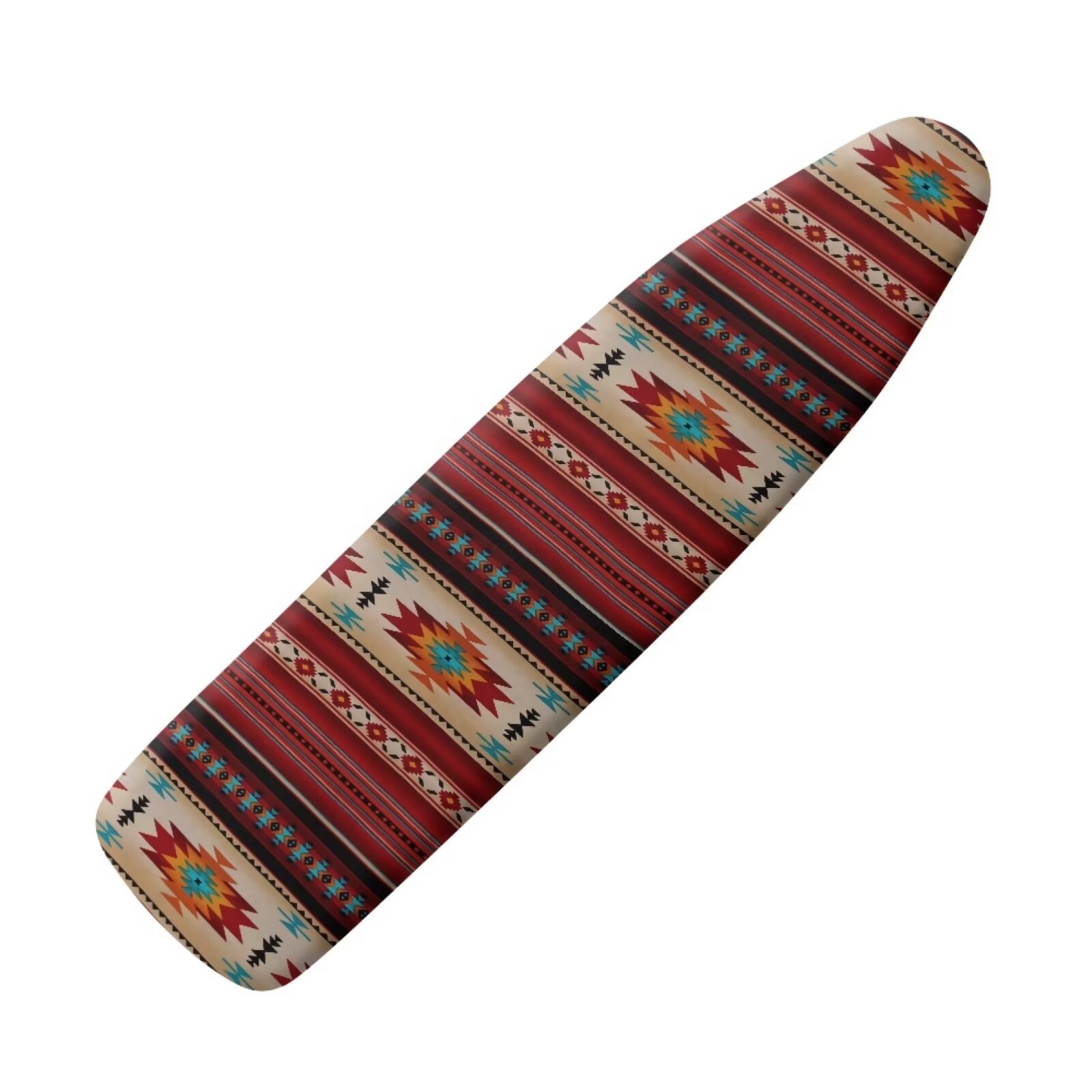 NETILGEN Large Ironing Board Cover and Pad with Abstract Aztec Tribe ...