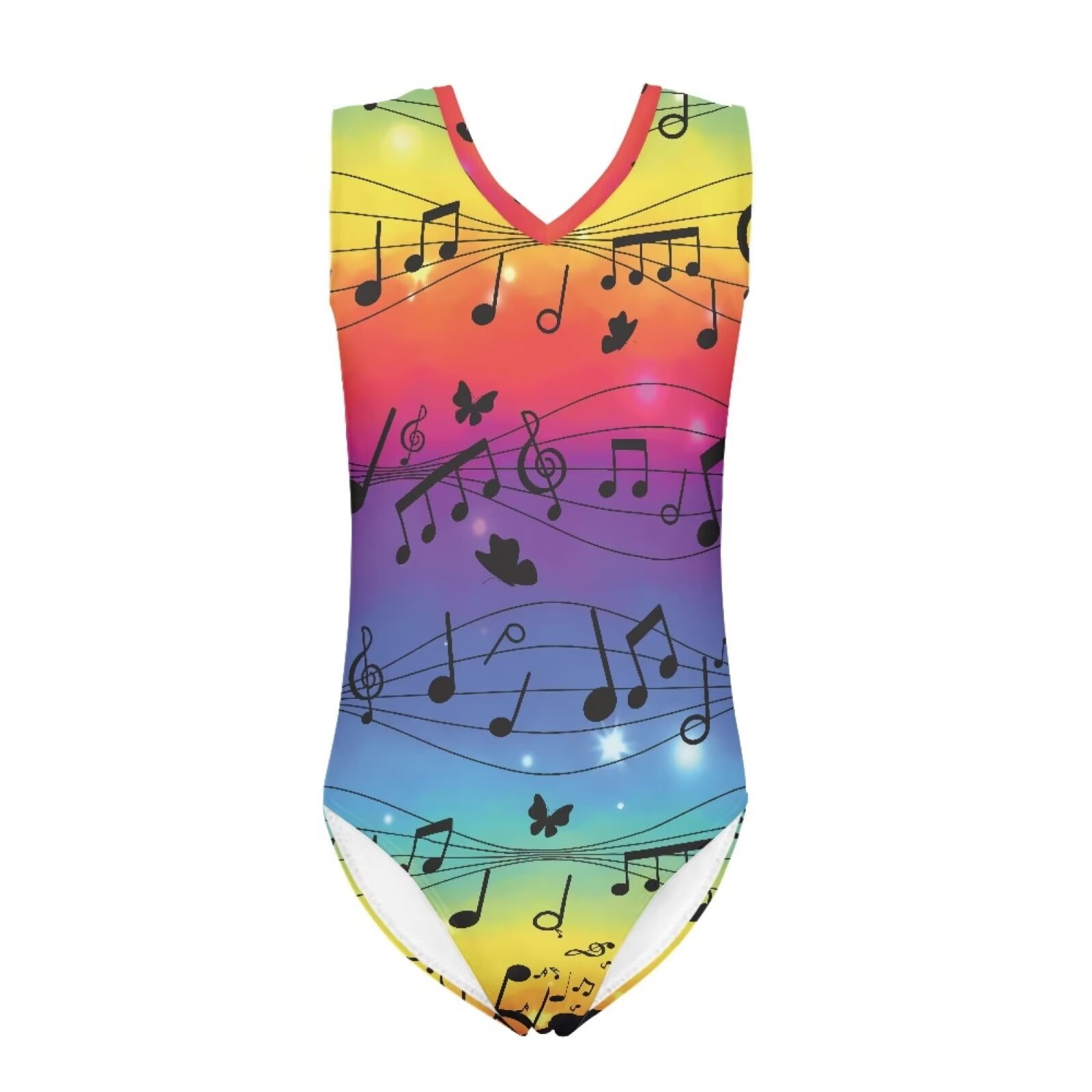 NETILGEN Music Notes Beach Swimsuit Coverup for Kids, Creative Kids ...