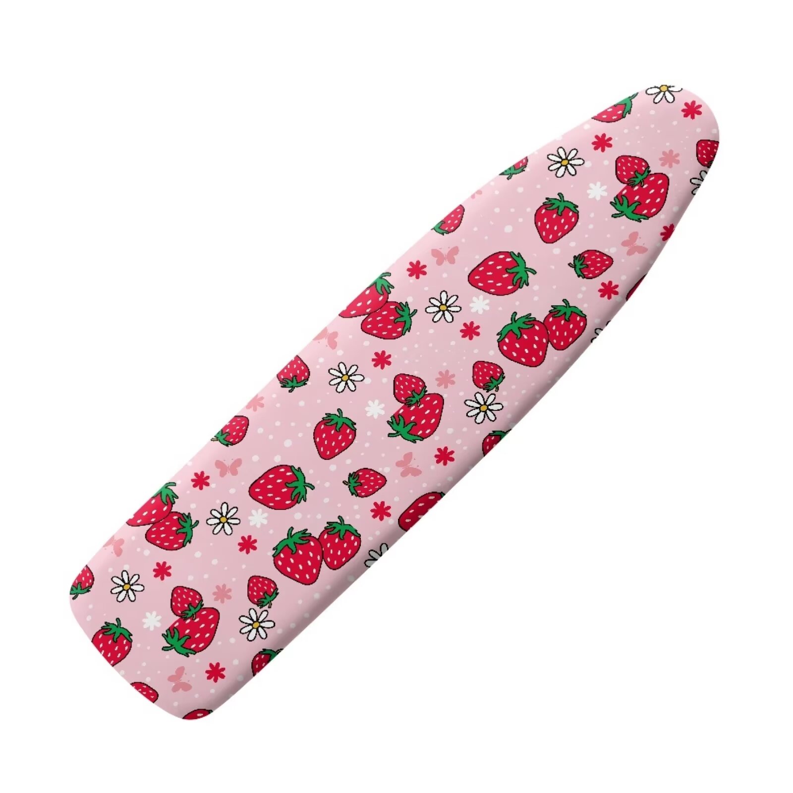 NETILGEN Strawberry Print Ironing Board Covers with Thick Padding ...