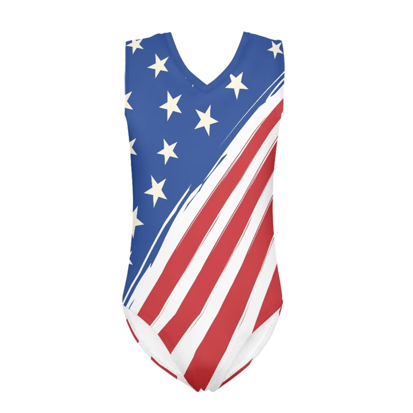 NETILGEN USA Flag Print One Piece Bathing Suits for Teens Lightweight ...