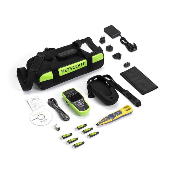NETSCOUT LRAT-2000-KIT LinkRunner AT & IntelliTone Pro Copper Fiber ...