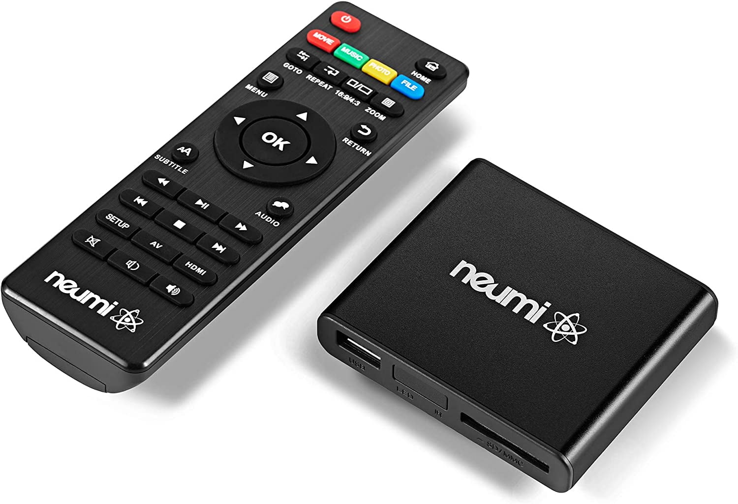 NEUMI Atom 1080P Full-HD Digital Media Player for USB Drives and SD ...