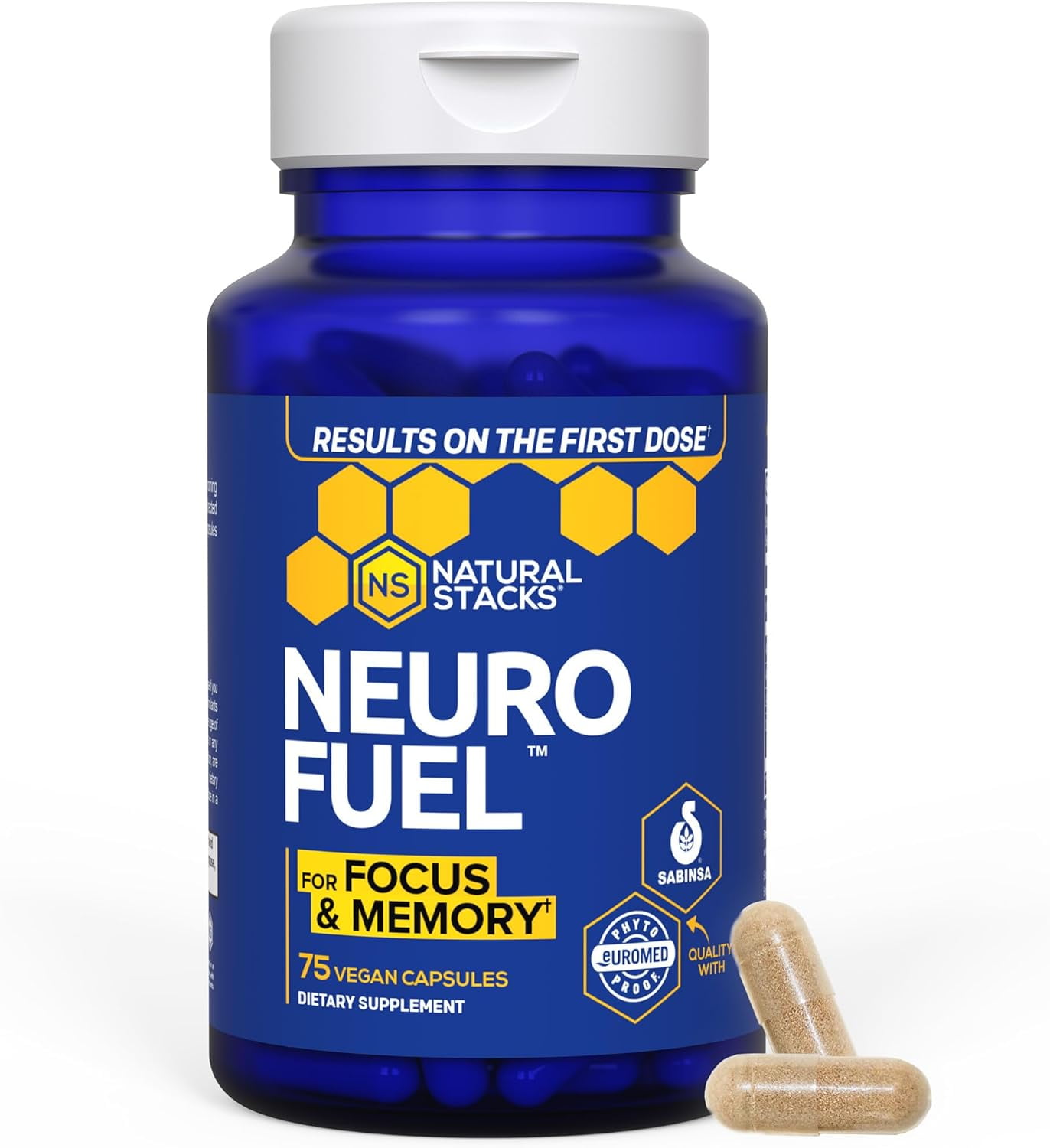 Neuro Fuel - Original Energy Mind Focus Brain Boost Supplement, 75ct ...