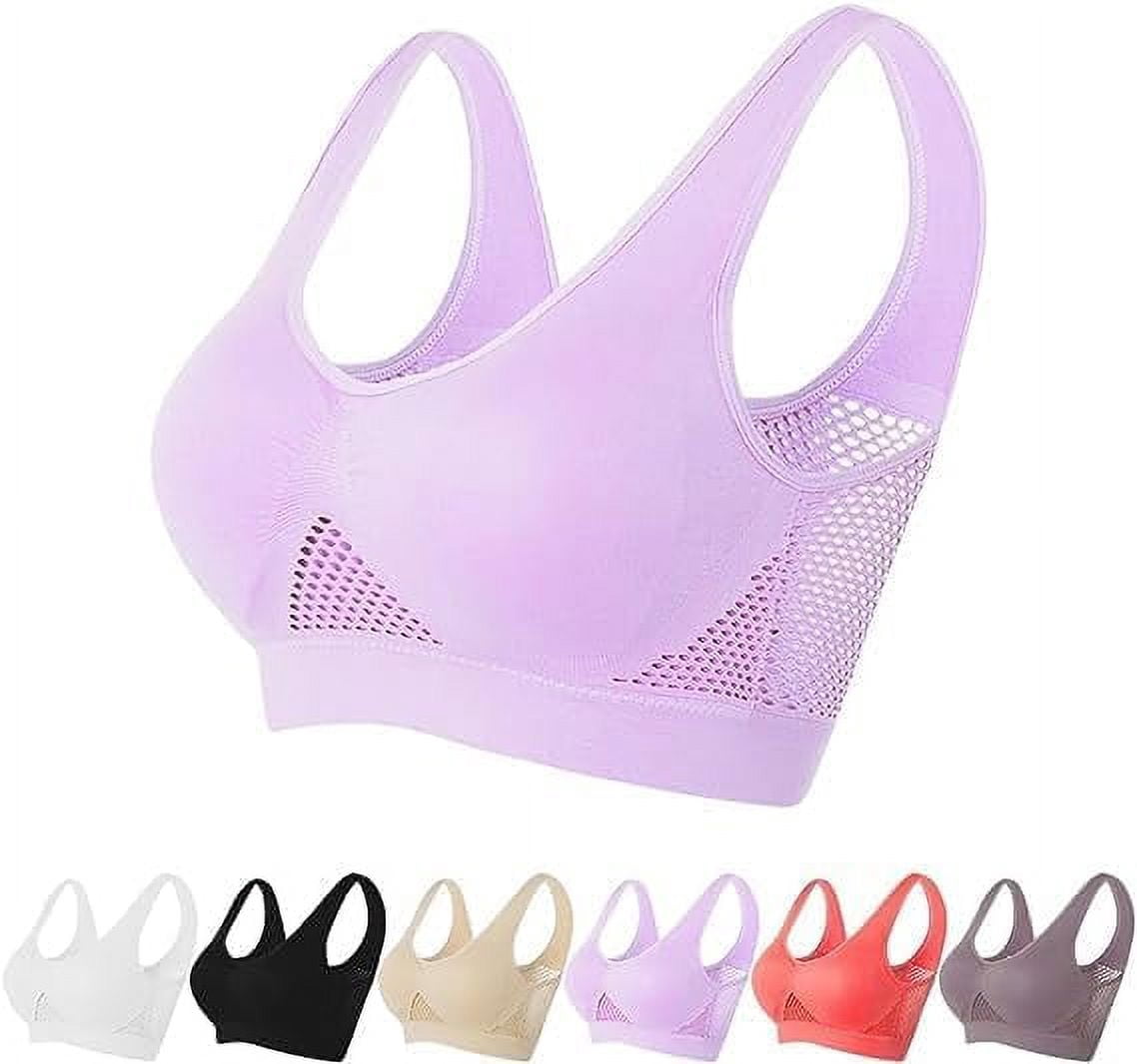 NEVERYOUYU 2024 New Breathable Cool Liftup Air Bra, Upgrade Full ...
