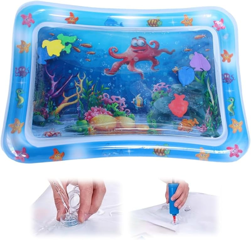 NEVERYOUYU 2025 New Thickened Water Sensor Play Mat, Upgrade Water ...