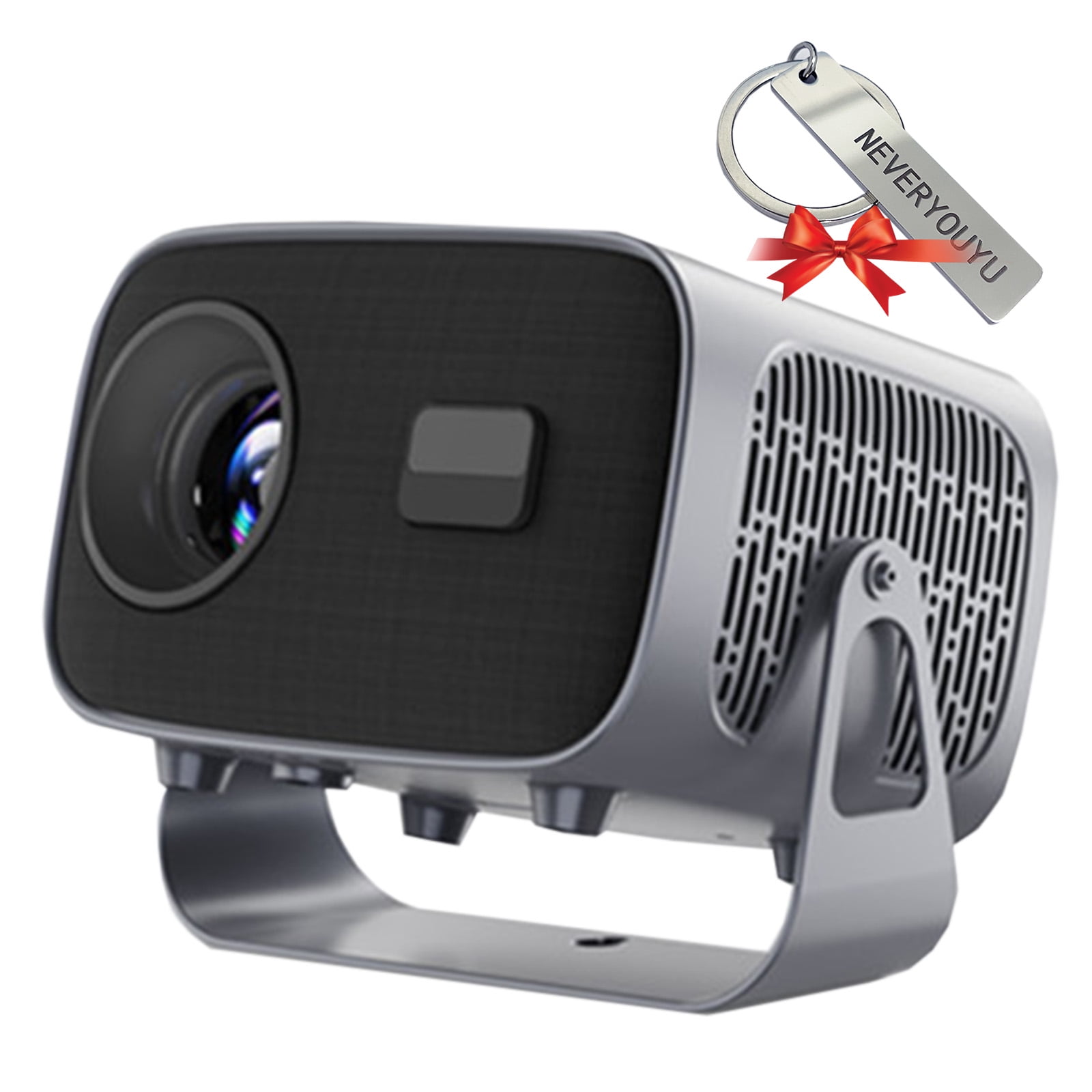 NEVERYOUYU N008 Pro [Built in Apps] Mini Projector Electric Focus ...