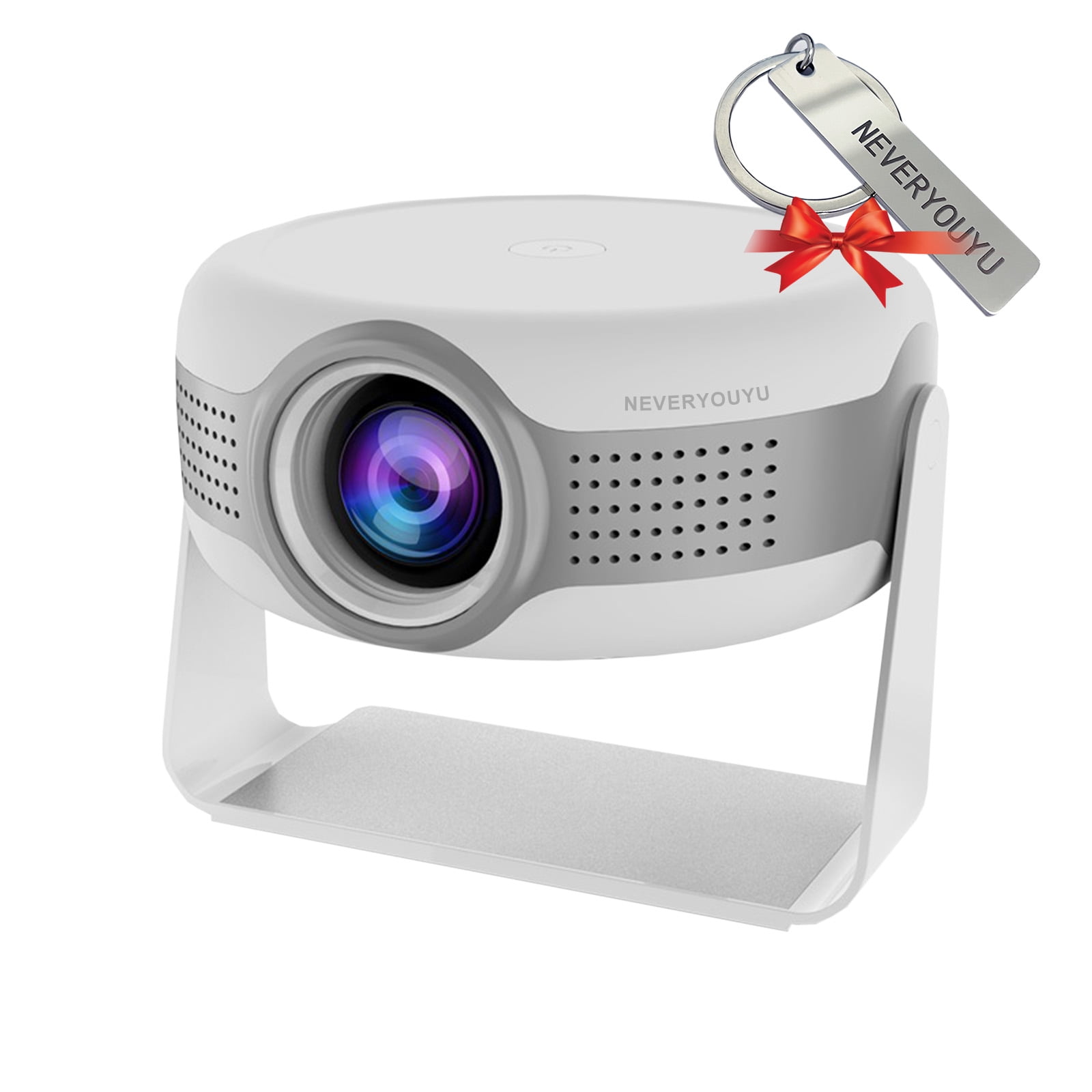 NEVERYOUYU Projector with WiFi and Bluetooth, Portable WiFi Projector ...