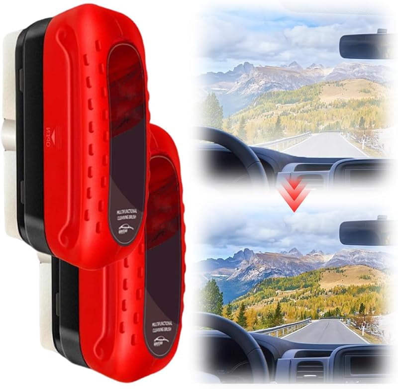 NEVERYOUYU Upgrade Automotive Oil Film Cleaning Brush, 2024 New ...