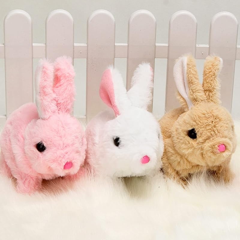NEVERYOUYU Upgrade My Realistic Bunny Toy, 2025 New Easter Plush ...