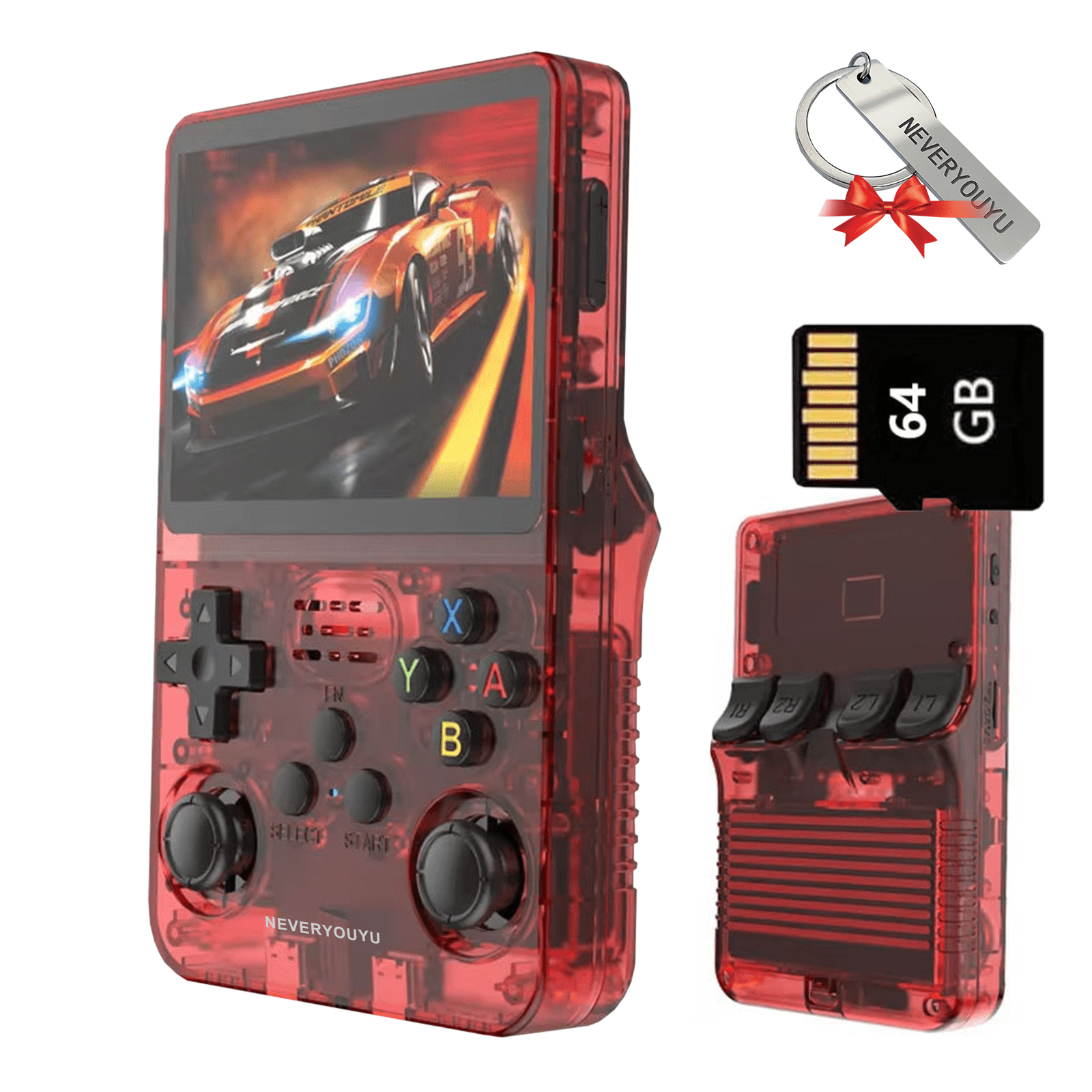 NEVERYOUYU consola de videojuegos, 16000+ Games 30+ Simulators 4000mAh ...