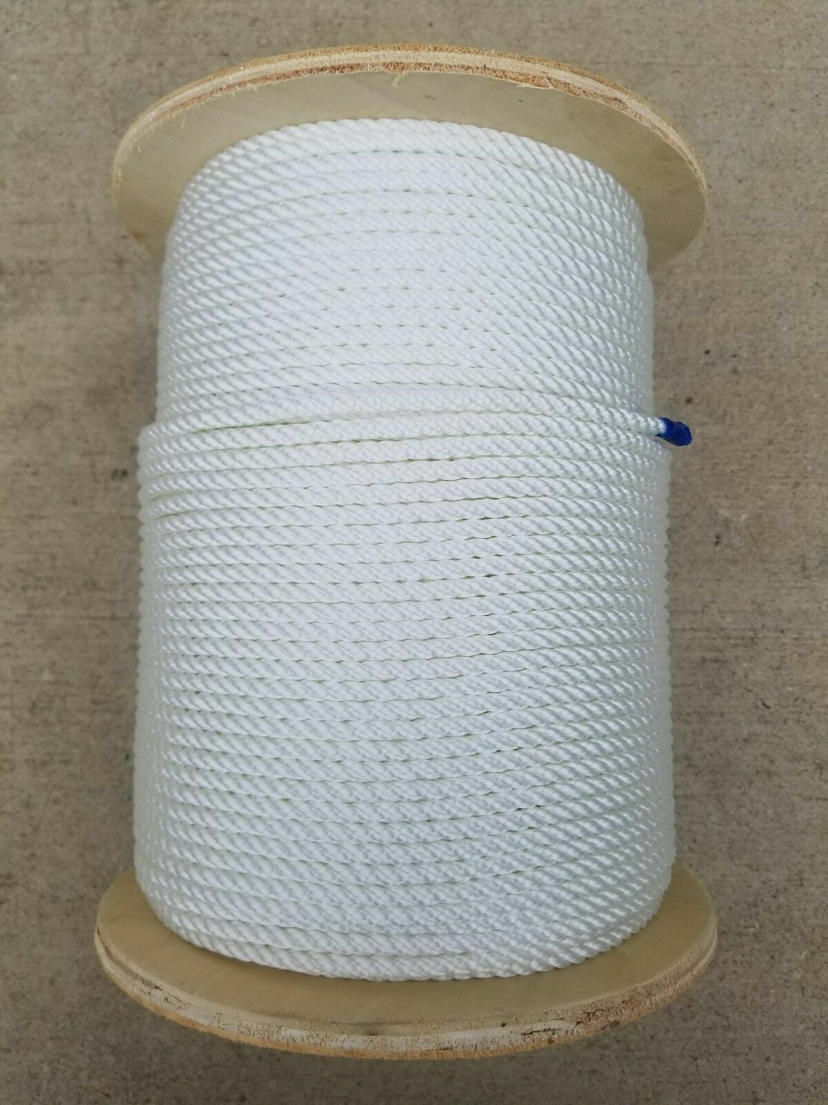 NEW 1/4" Medium Lay Rope 1200 Foot for Crab Trotline Snood 3 Strand ...