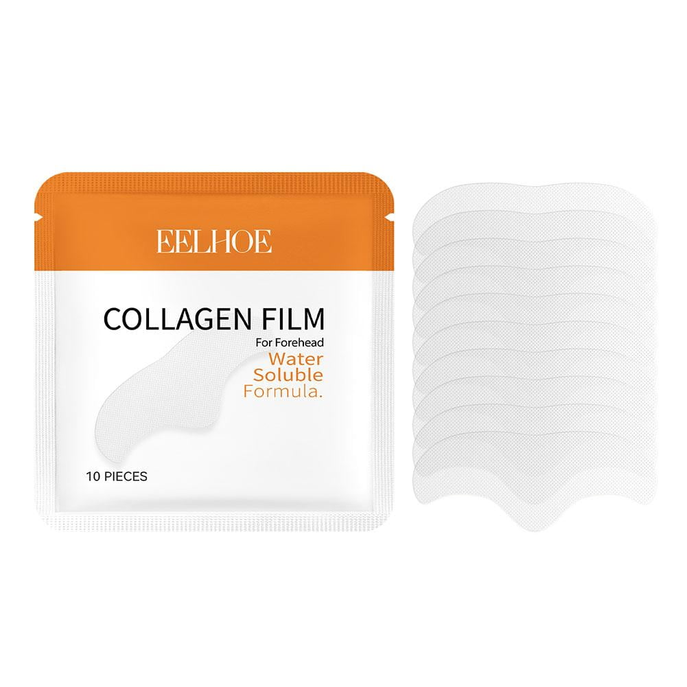NEW 10PCS Nano Collagen Film Soluble Facial Mask Forehead Eye Face ...
