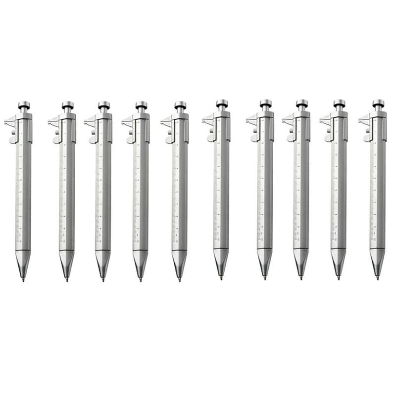 NEW 10PCS Vernier Caliper 0-100mm Ballpoint Pen Multifunction Gadget ...