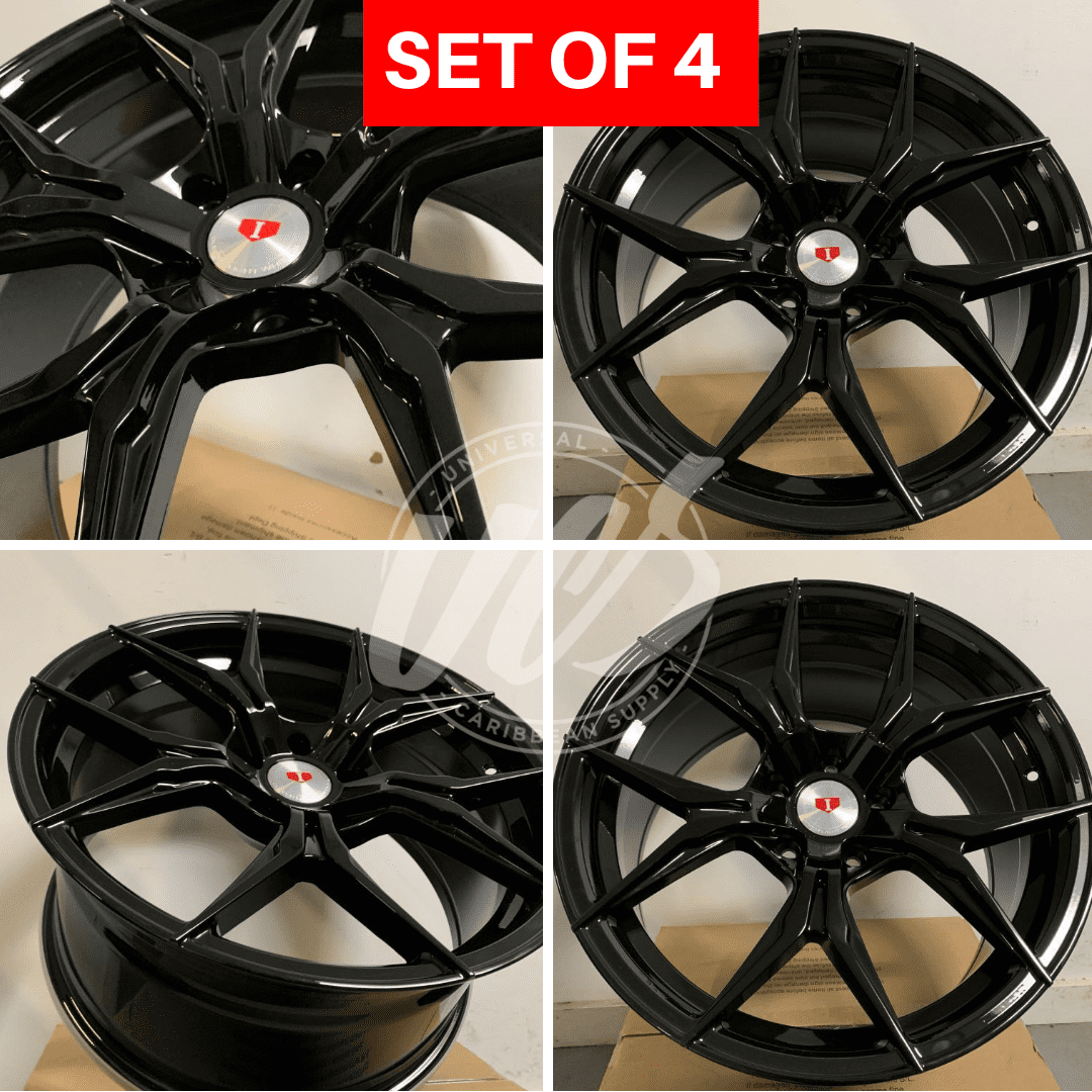NEW 19 inch x 9.5 Alloy Wheels Rims Compatible with Bmw 5 lug Gloss ...