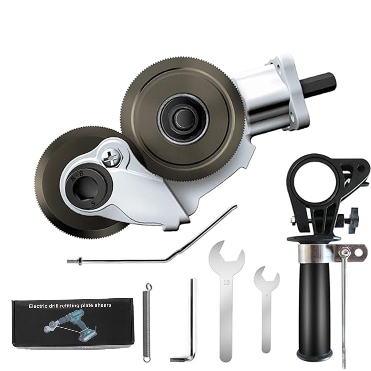 NEW 1x Electric Drill Plate Cutter Accessories Sheet Metal Cutting ...