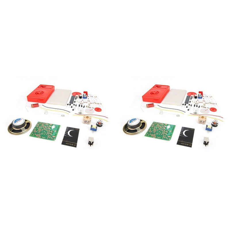 NEW 2 Set 7 Tube AM Radio Electronic DIY Kit Learning HX108-2 Without ...