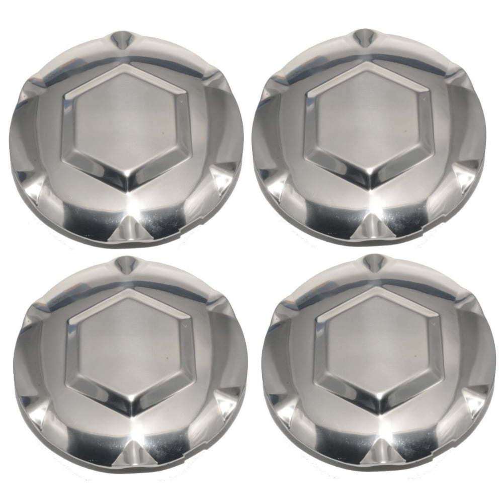 NEW 2002-07 GMC ENVOY XL XUV N80 17" Wheel Hub CHROME Center Cap SET of ...