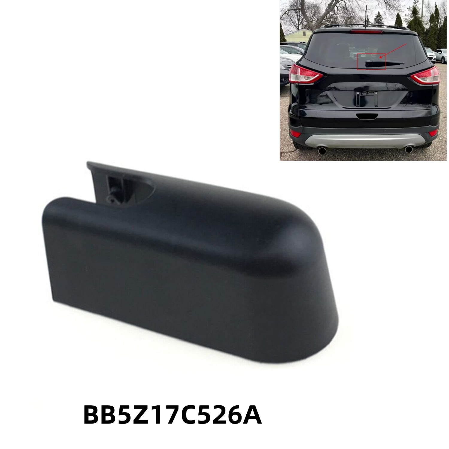 NEW 2011-2020 Ford Explorer REAR Windshield Wiper Washer Arm Nut Cap ...
