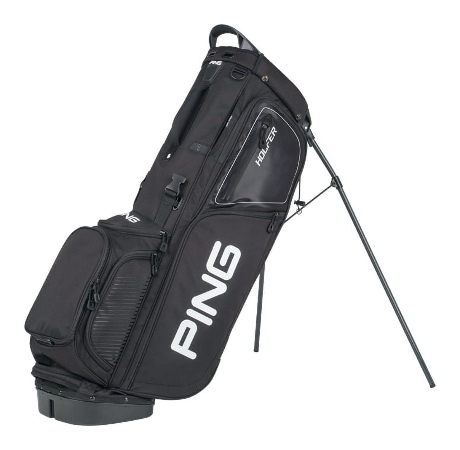 NEW 2017 Ping Hoofer Black Stand Bag w/ DoubleStrap 6 Way Top - Walmart.com