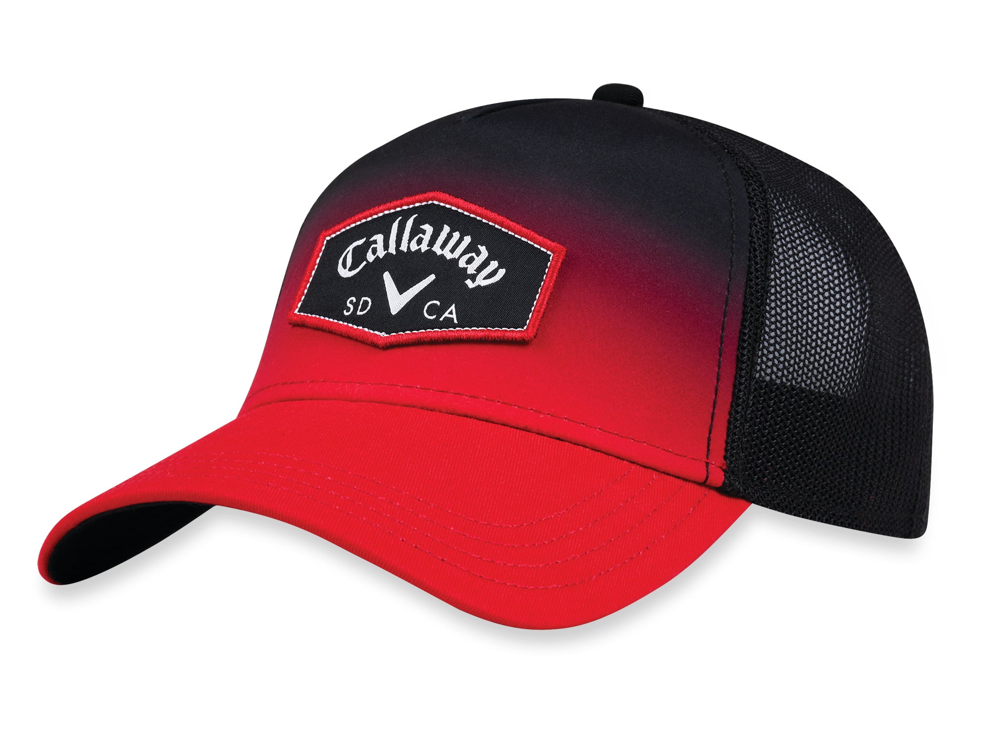 NEW 2018 Callaway Golf Trucker Red Sublimation Adjustable Hat/Cap ...
