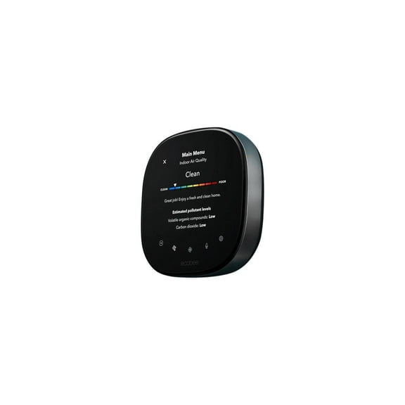 ecobee Smart Thermostat Premium, Built-In Speaker, WiFi, Air Quality ...