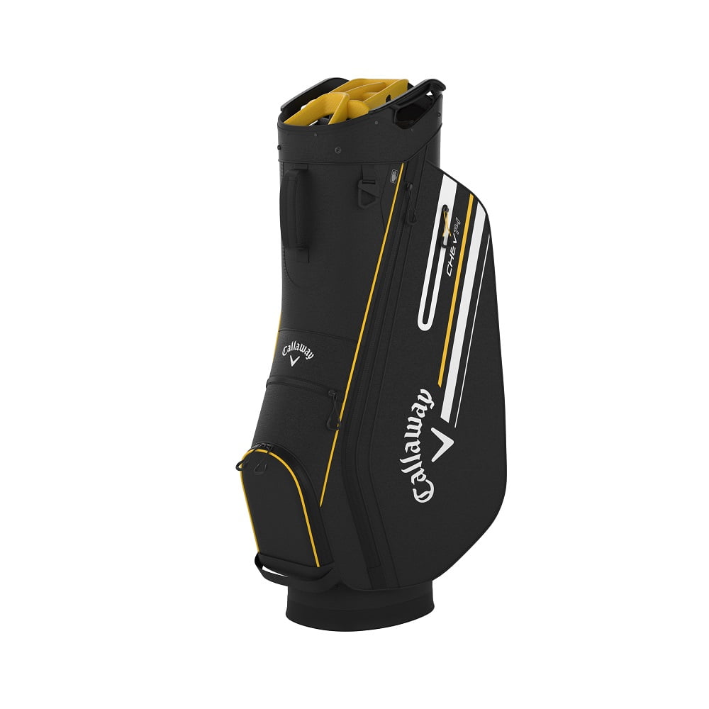 NEW 2024 Callaway Golf Chev 14 Black/Golden Rod Golf Cart Bag - Walmart.com
