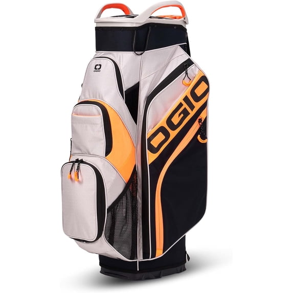 NEW 2024 Ogio Woode Gray/Orange Cart Golf Bag - Walmart.com