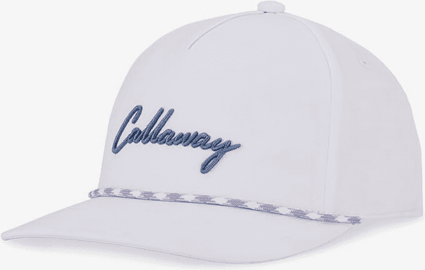 NEW 2025 Callaway Birdie Putt Rope White/Slate Blue Adjustable Snapback ...
