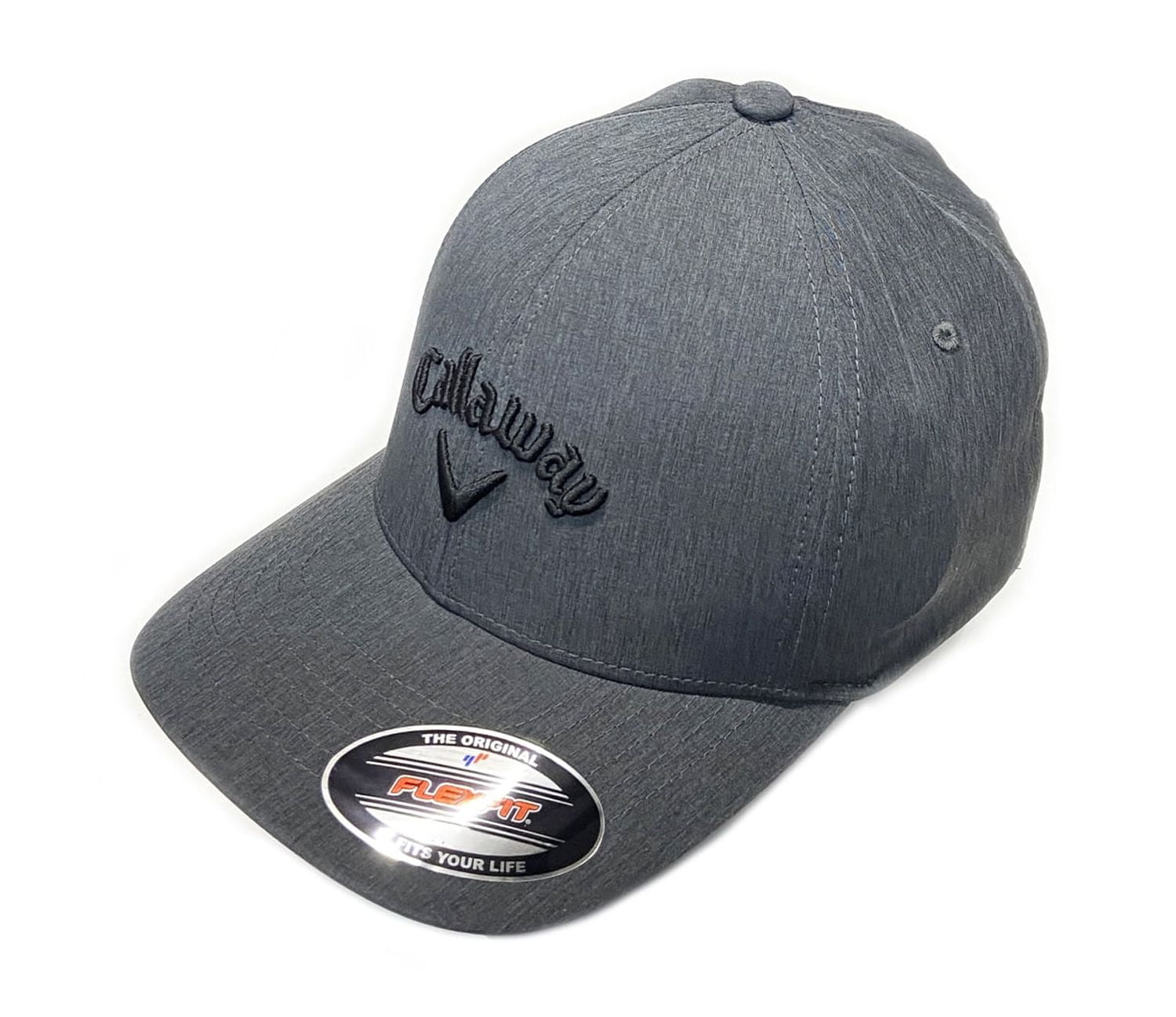 NEW 2025 Callaway Golf Stretch Fit Black Fitted S/M Hat/Cap - Walmart.com