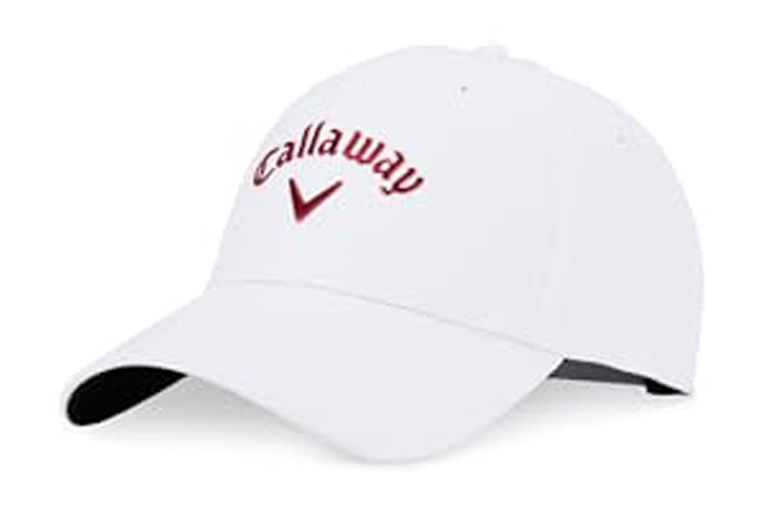 NEW 2025 Callaway Liquid Metal White/Cardinal Adjustable Golf Hat/Cap ...