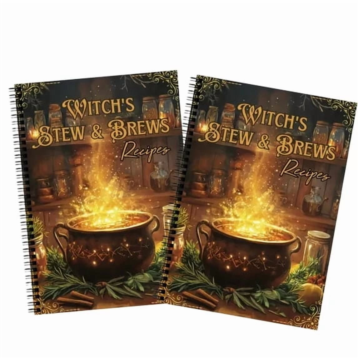NEW 2025 Witch's Stew & Brews Recipes Journal – Magical Cookbook for ...