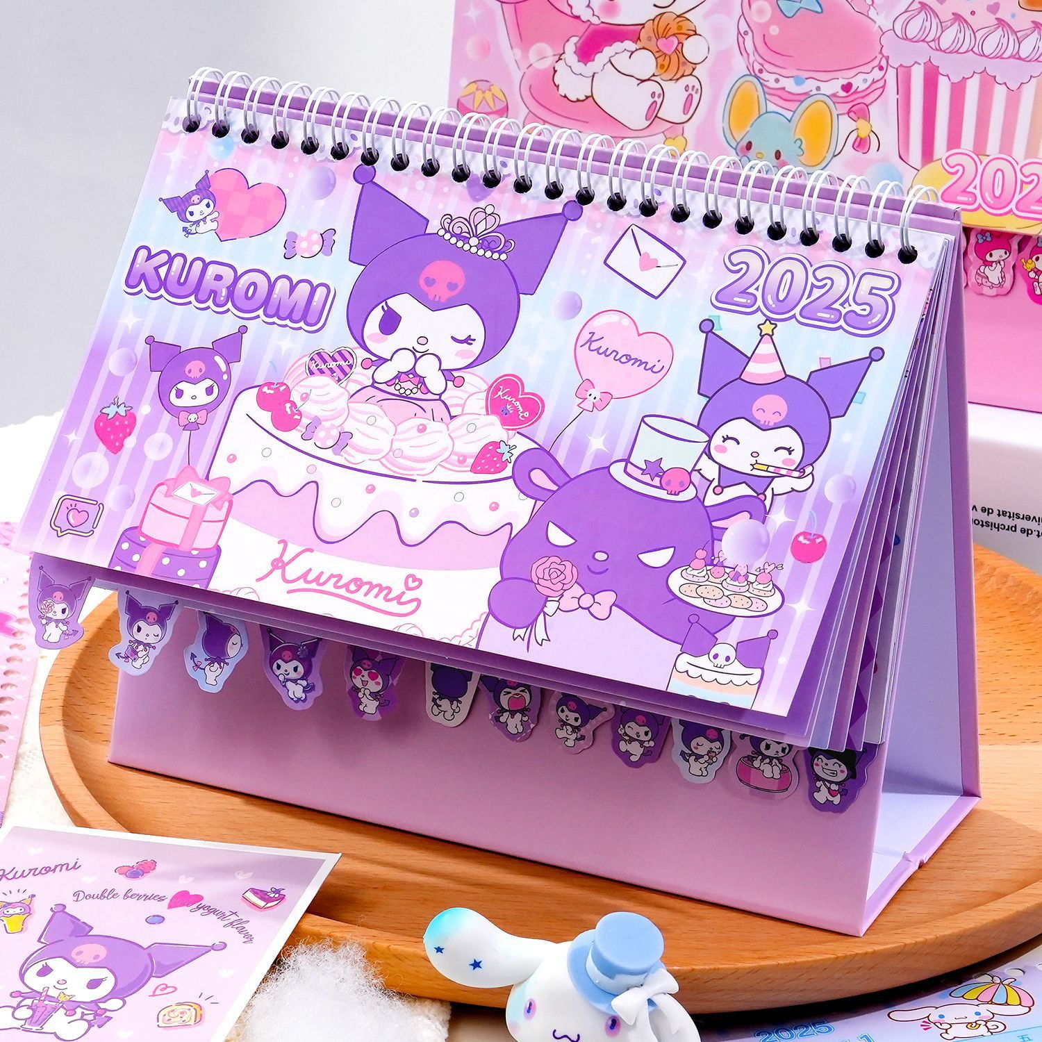 NEW 2025 Year Cartoon Calendar Anime Sanrio Kuromi Cinnamoroll My ...