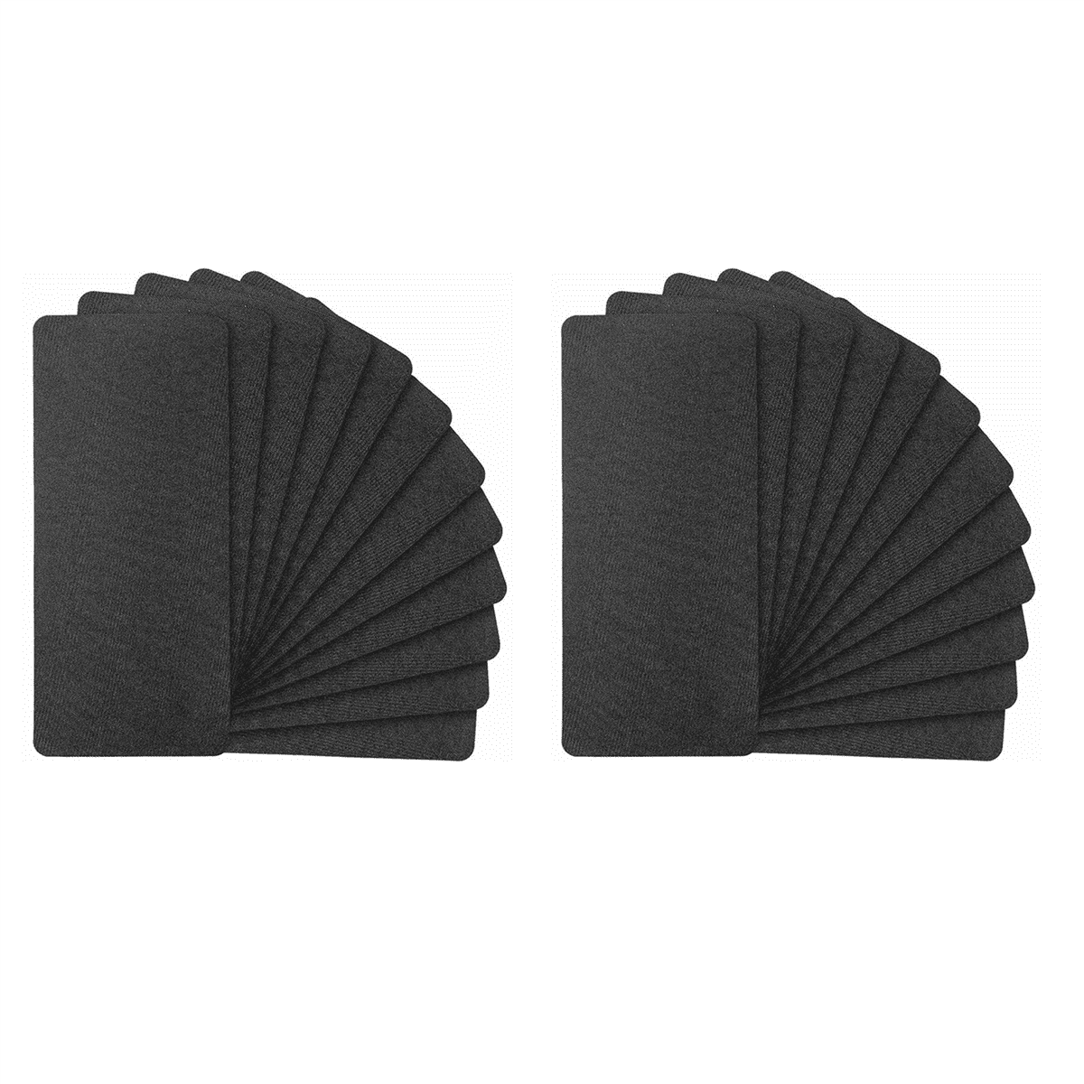 NEW 24 Pcs Iron-on Mending Fabric 4.92 X 11 Inch Iron on Clothes ...