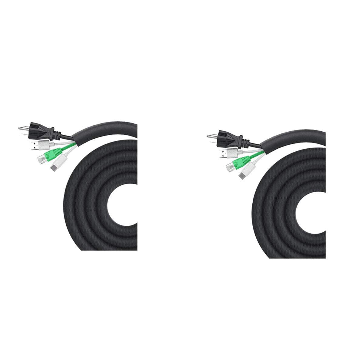 NEW 2X Dog and Cat Cord Protector 10ft ,Cable Sleeve for Easy ...