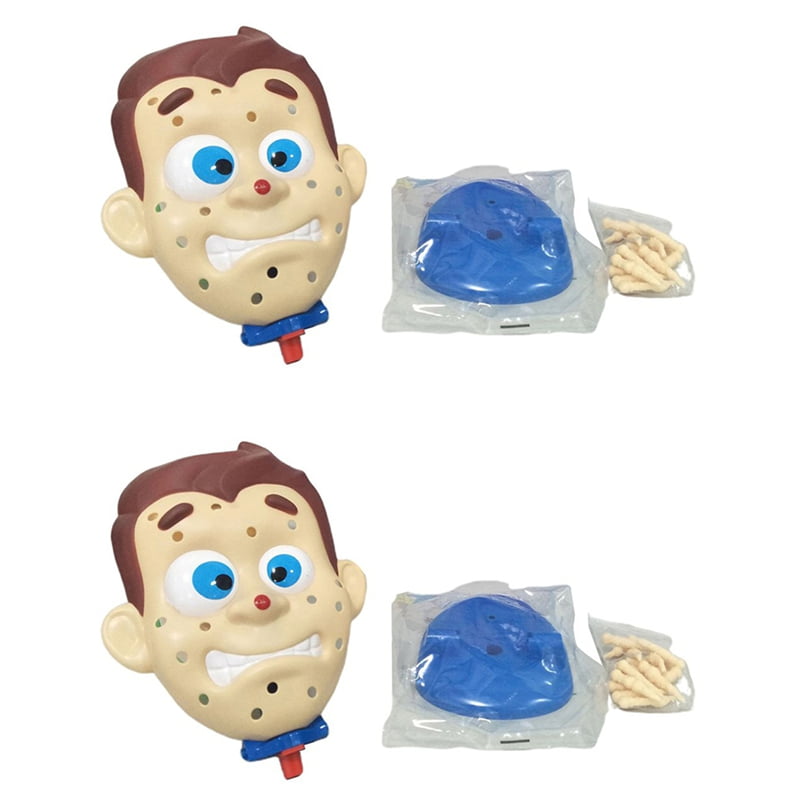NEW 2X Face Shape Squeeze Acne Toy Popping Pimple Parent-Child Board ...