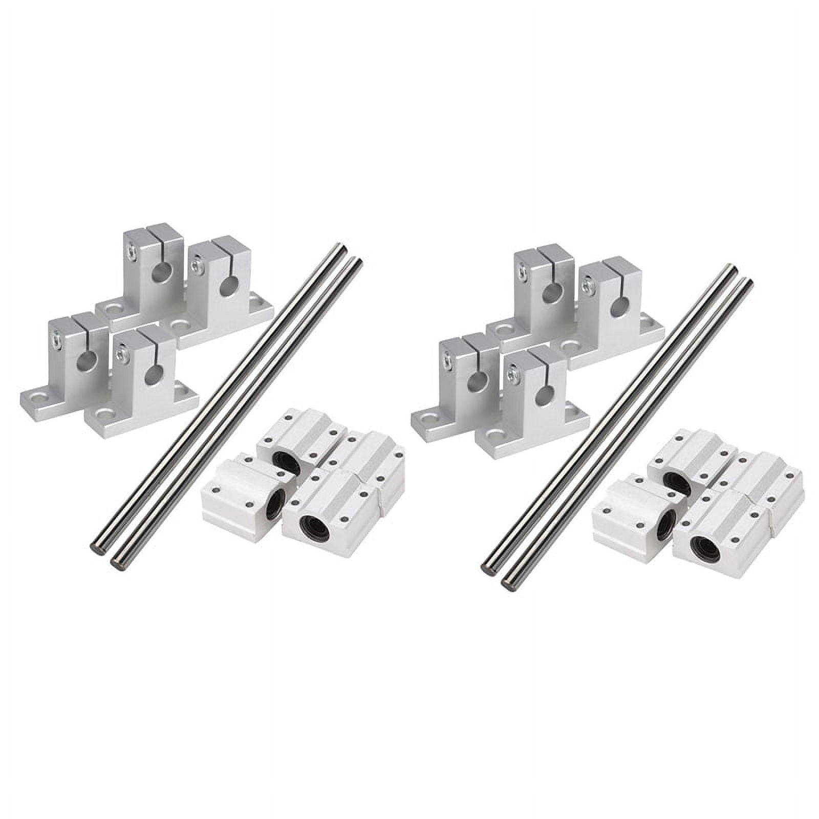 NEW 2X Horizontal 8mm Dia Linear Motion Ball Bearing Slide Bushing ...