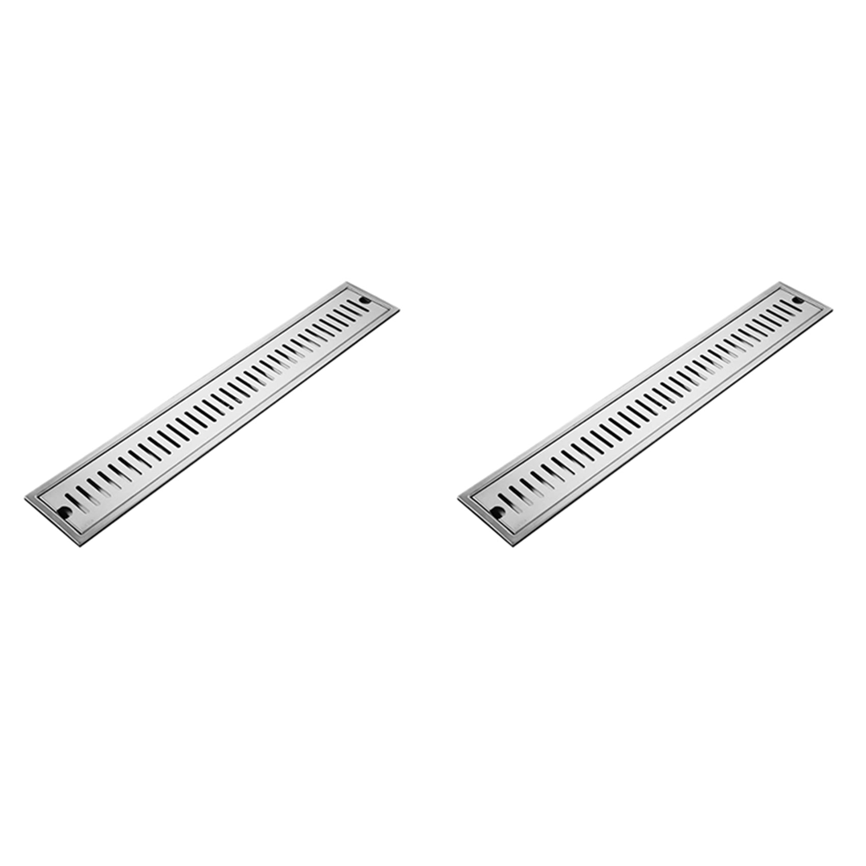 NEW 2X Rectangular Linear Shower Floor Drain Long Drainage Channel for ...