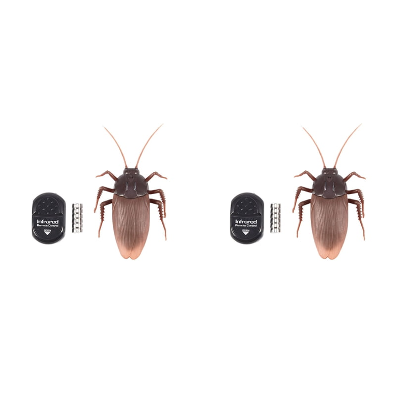 NEW 2X Top Infrared Remote Control Mock Fake Ants/ Cockroaches /Spiders ...