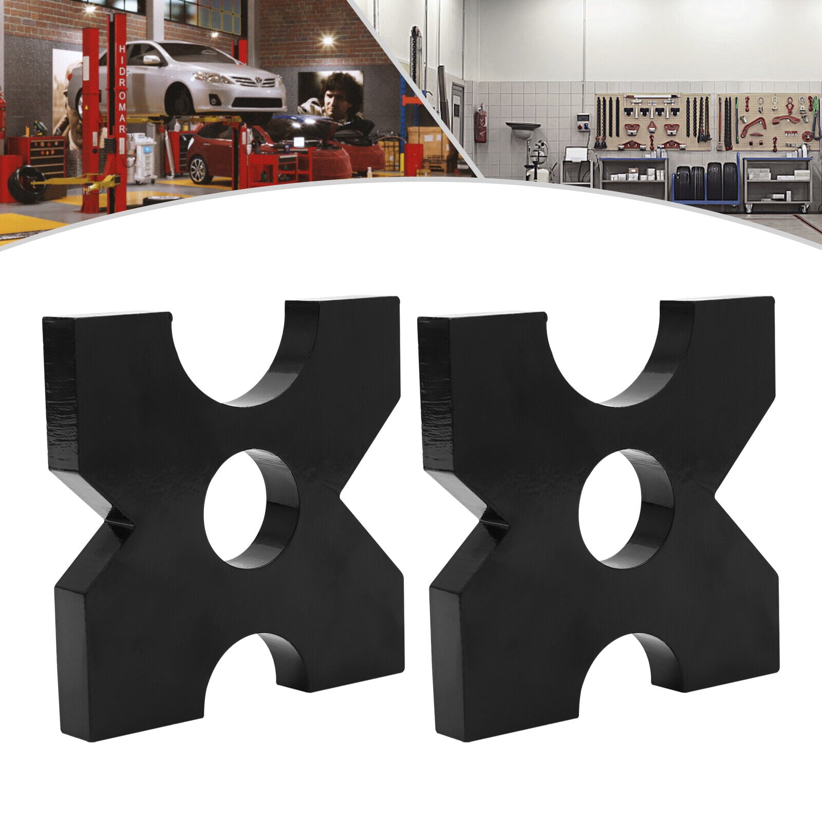 NEW 2pcs 20T/32T Iron Press Plate H Frame Hydraulic Shop Press Plate 18 ...
