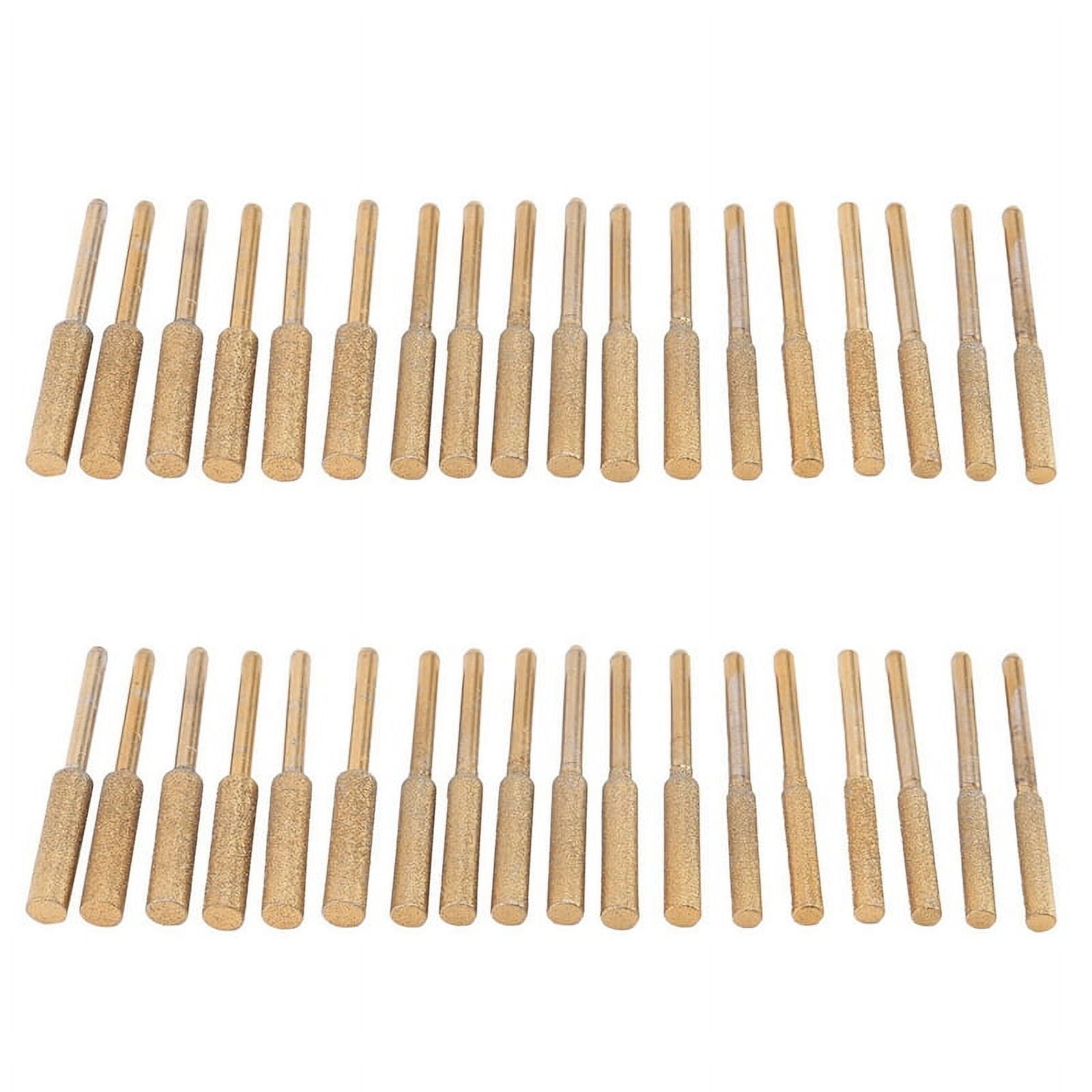 NEW 36Pcs High Hardness Diamond Chainsaw Sharpener- Titanium Plated ...