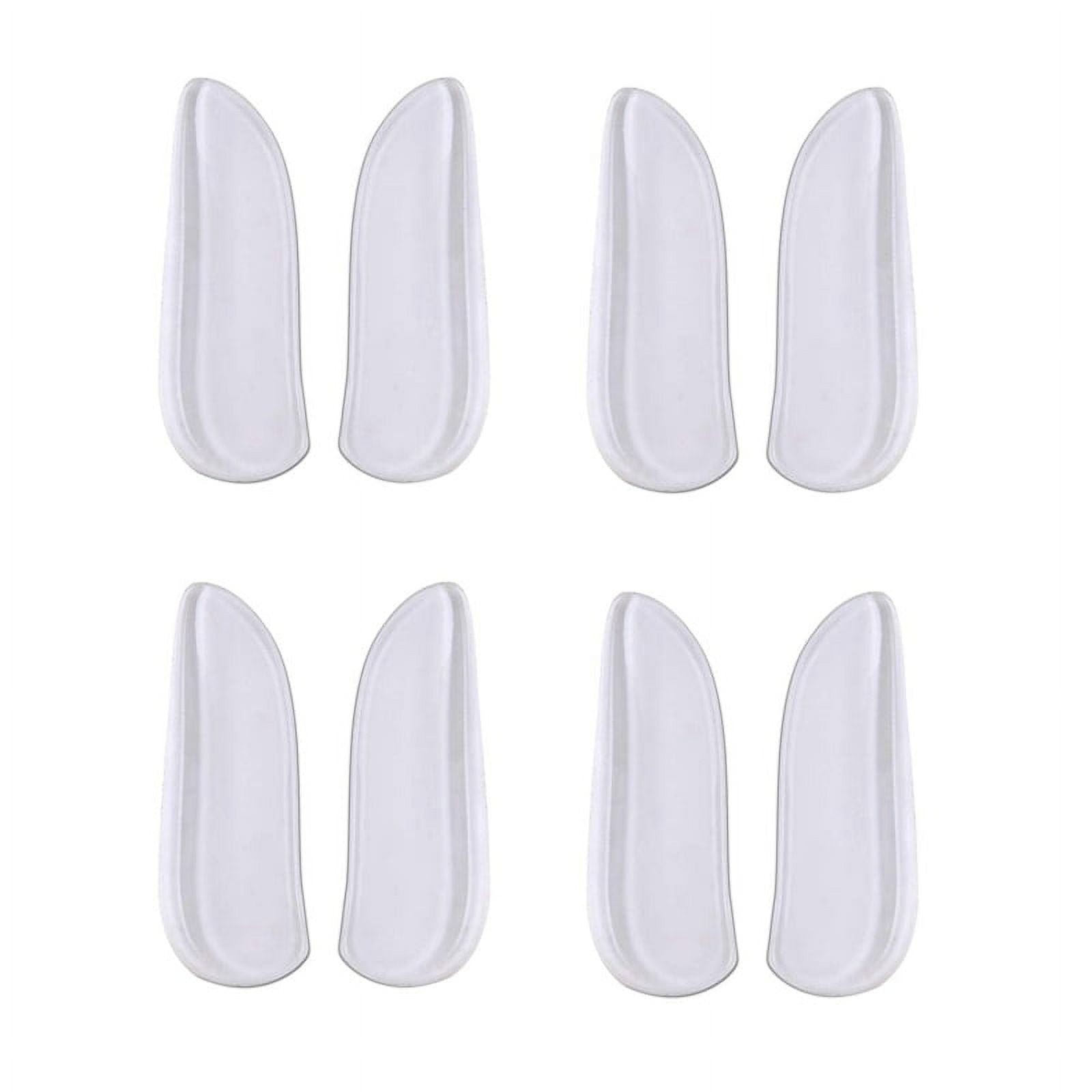 4 Pairs Medial & Lateral Heel Wedge Silicone Insoles - Corrective ...