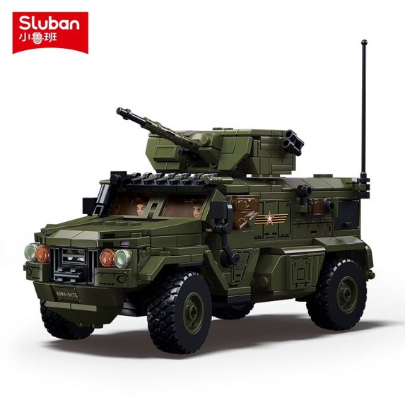 NEW 519PCS Military Typhoon VDVS Assault Armored Vehicle Model Building ...