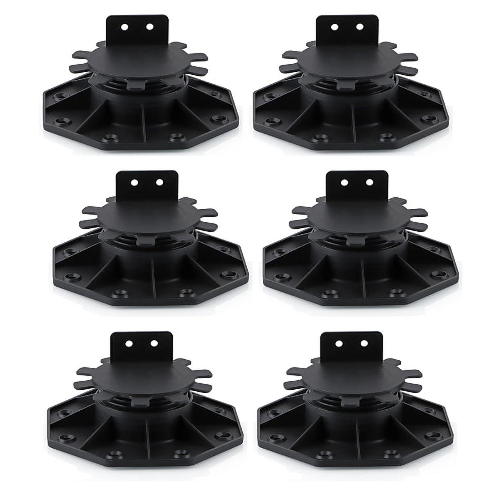 NEW 6 Pcs Joist Support Pedestals, Adjustable Decking & Flooring ...