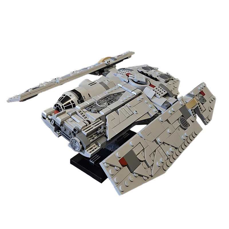 NEW 641PCS MOC - Luthen's Fondor Hullcraft Spaceship Battle Building ...