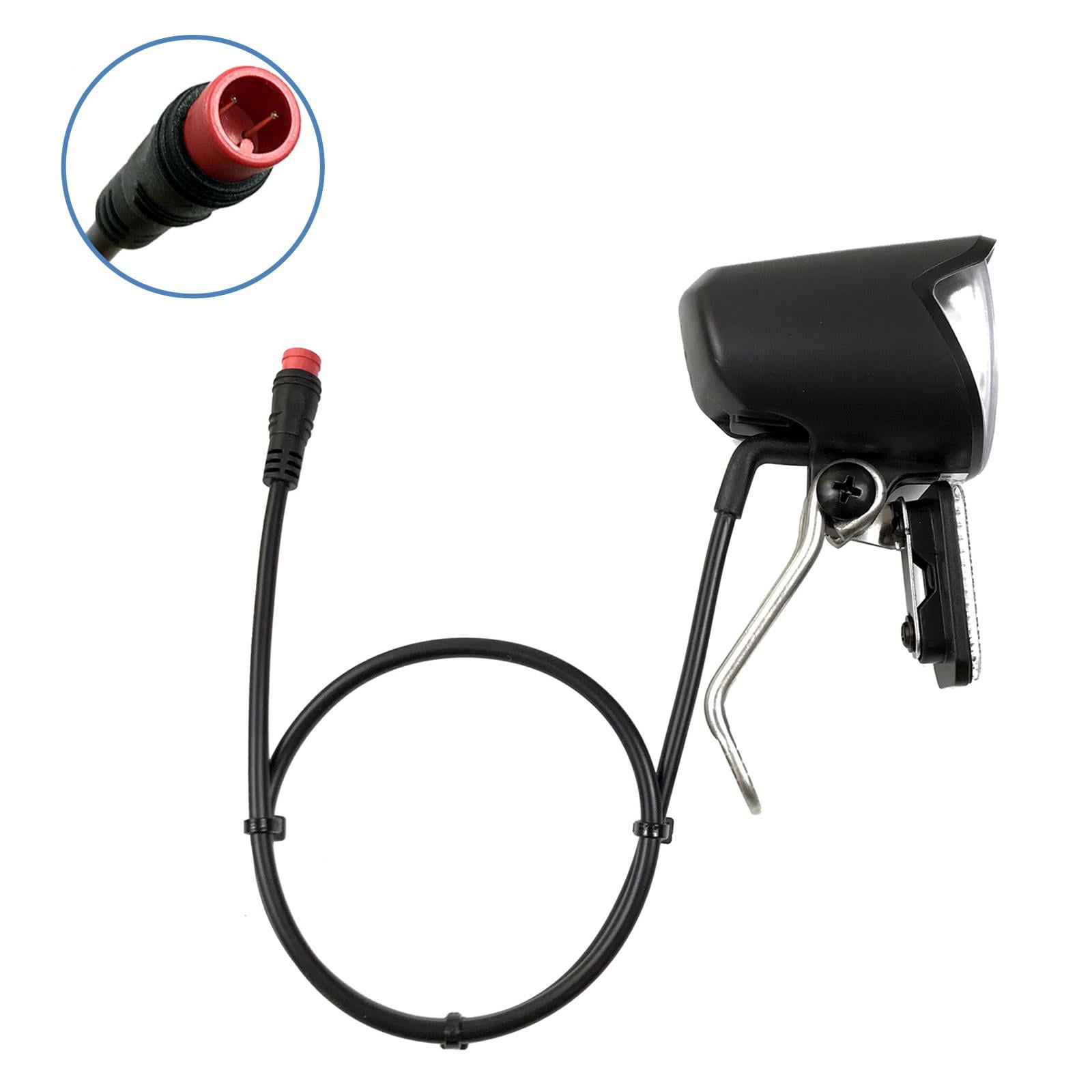 NEW 6V-60V LED Headlight E-Bike Front Light Spotlight Universal Bick ...