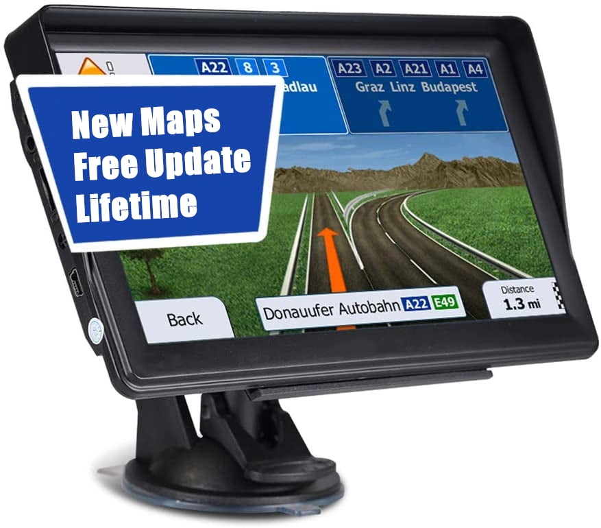 Drive Automotive 7 Inch Car & Truck GPS 256MB+8GB Navigation System ...