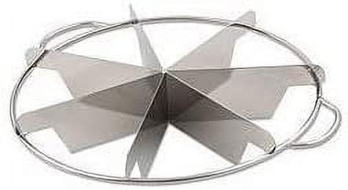 NEW, 7-Slice Pie Cutter Press, 18/8 Gauge Stainless Steel, Commmercial ...