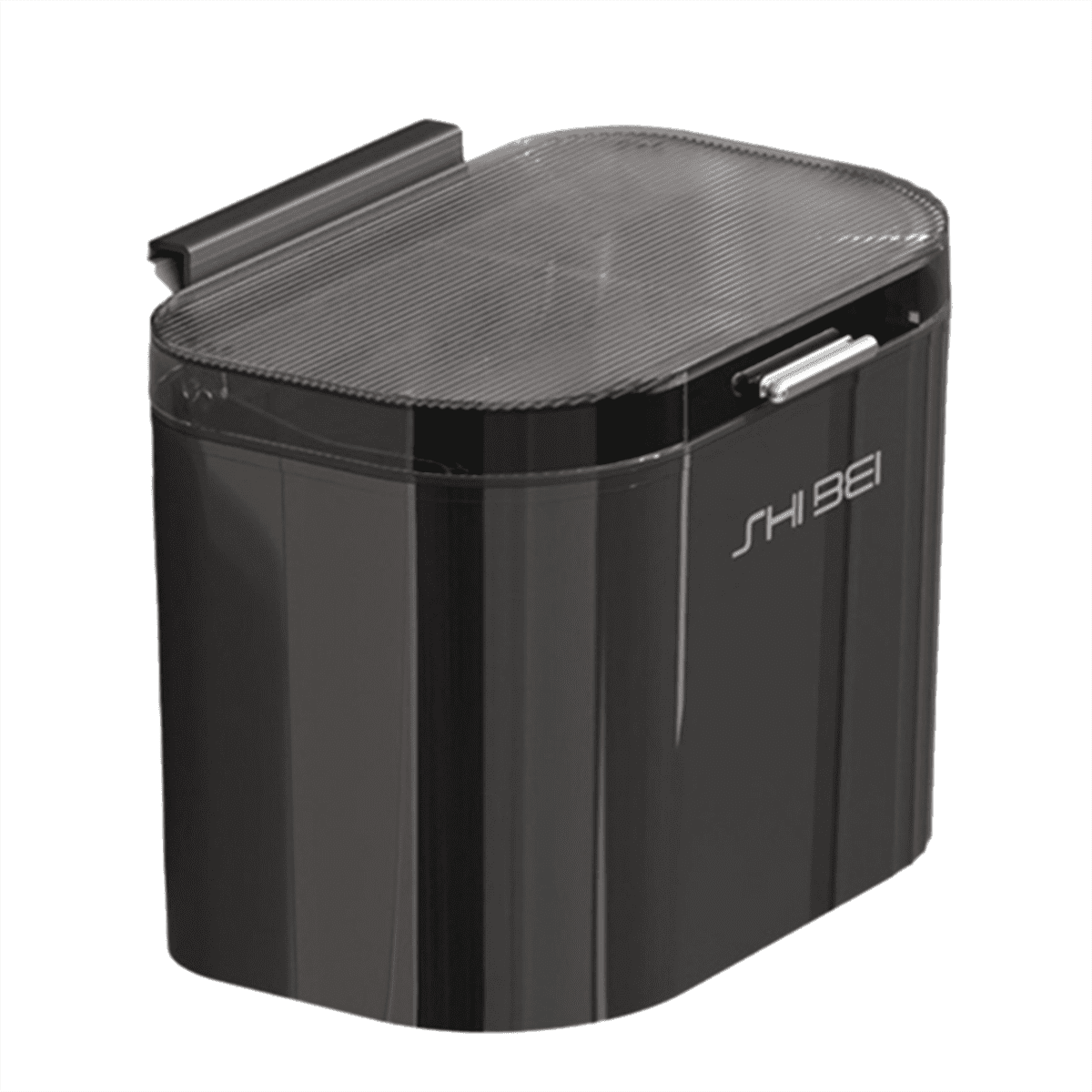 NEW 8L Kitchen Wastebasket with Lid Wall Mounted Trash Can Garbage ...