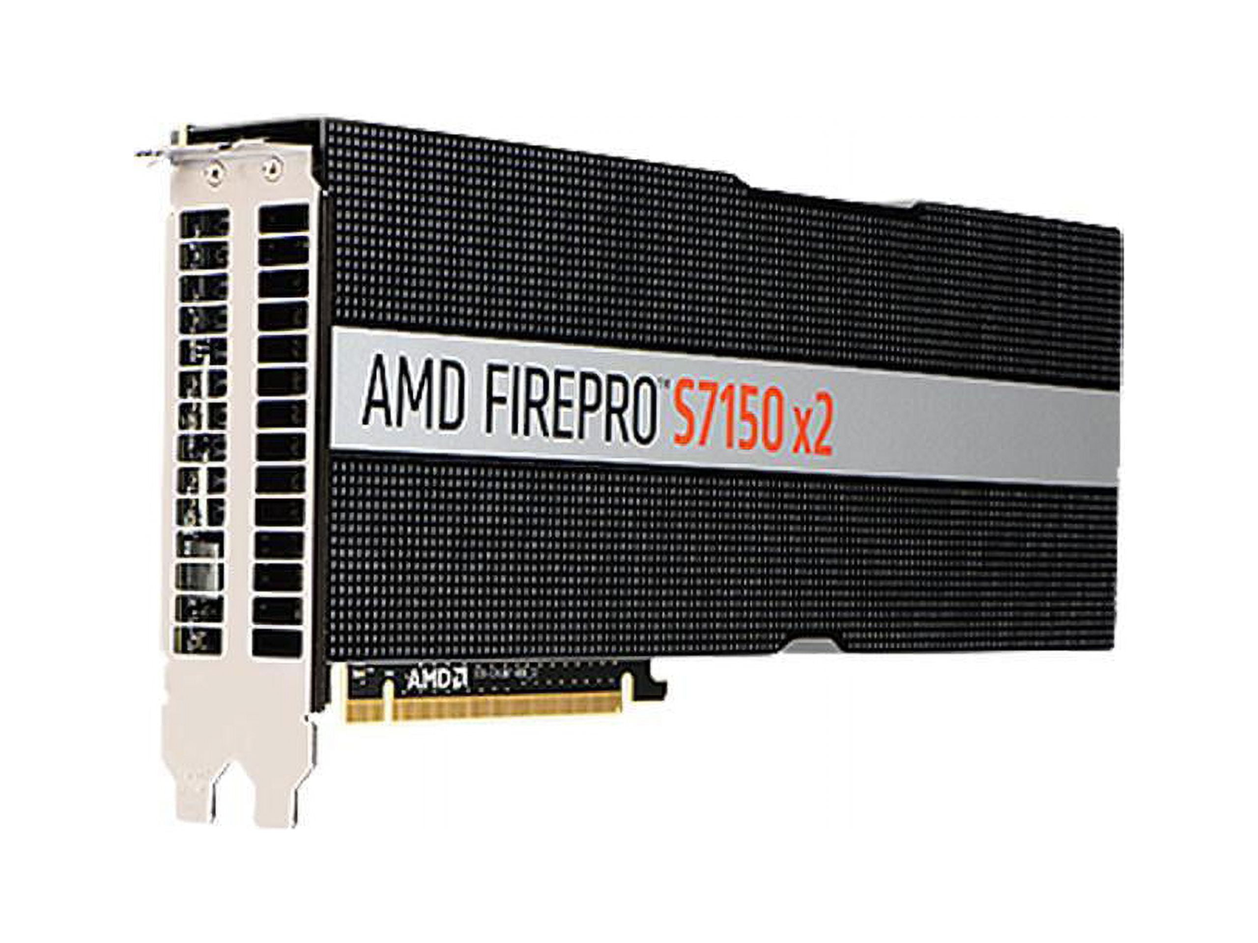 NEW AMD FirePro S7150 x2 100-505722 16GB (2 x 8GB) 256-bit GDDR5 PCI ...
