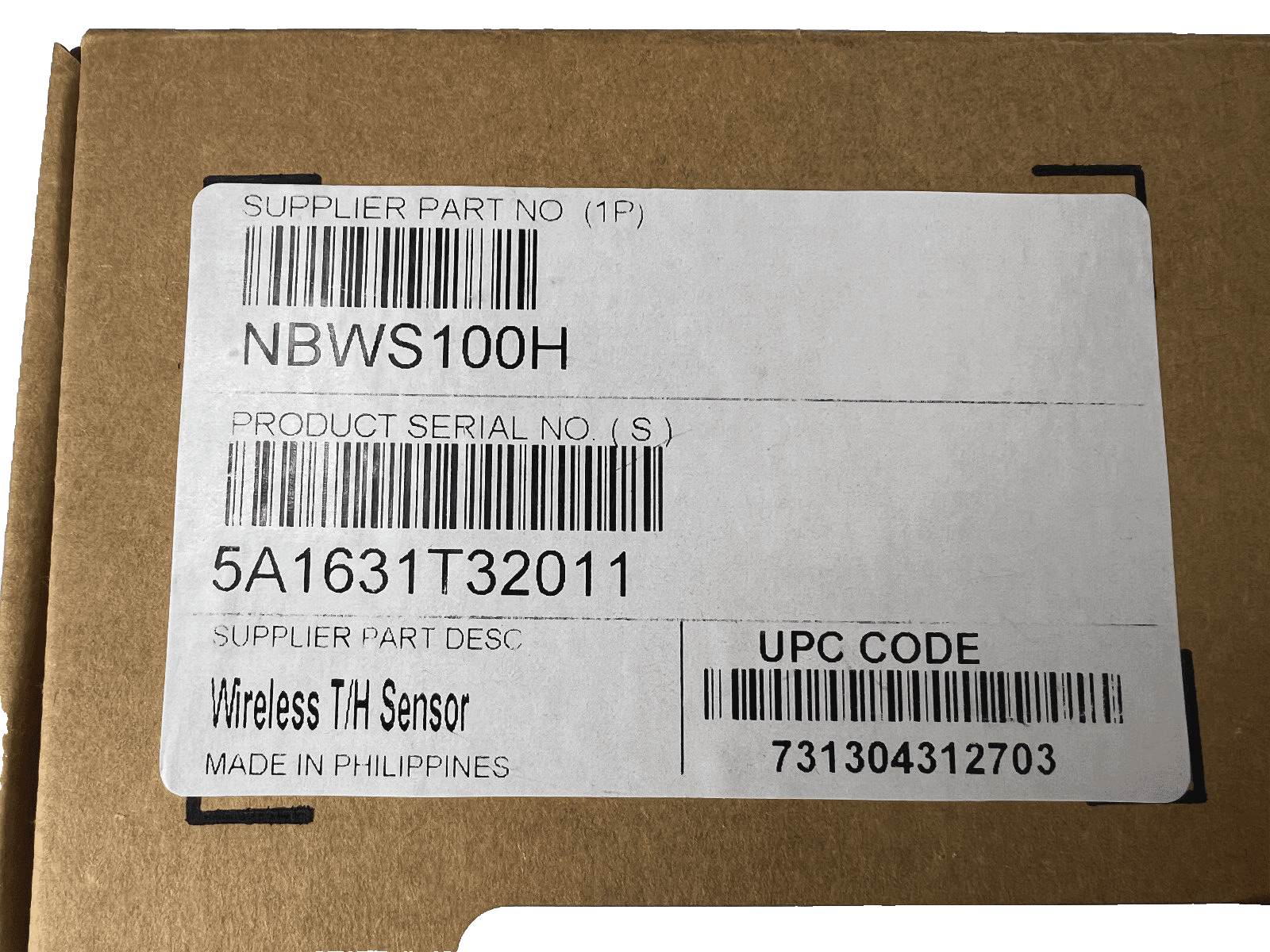 NEW APC BY SCHNEIDER ELECTRIC NBWS100H Netbotz Wireless Temperature And ...
